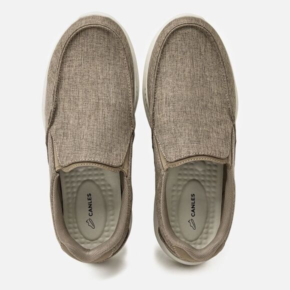 Shoes | Canles Deklan Slip On Oak Loafers Roomy Toe Box Breathable ...